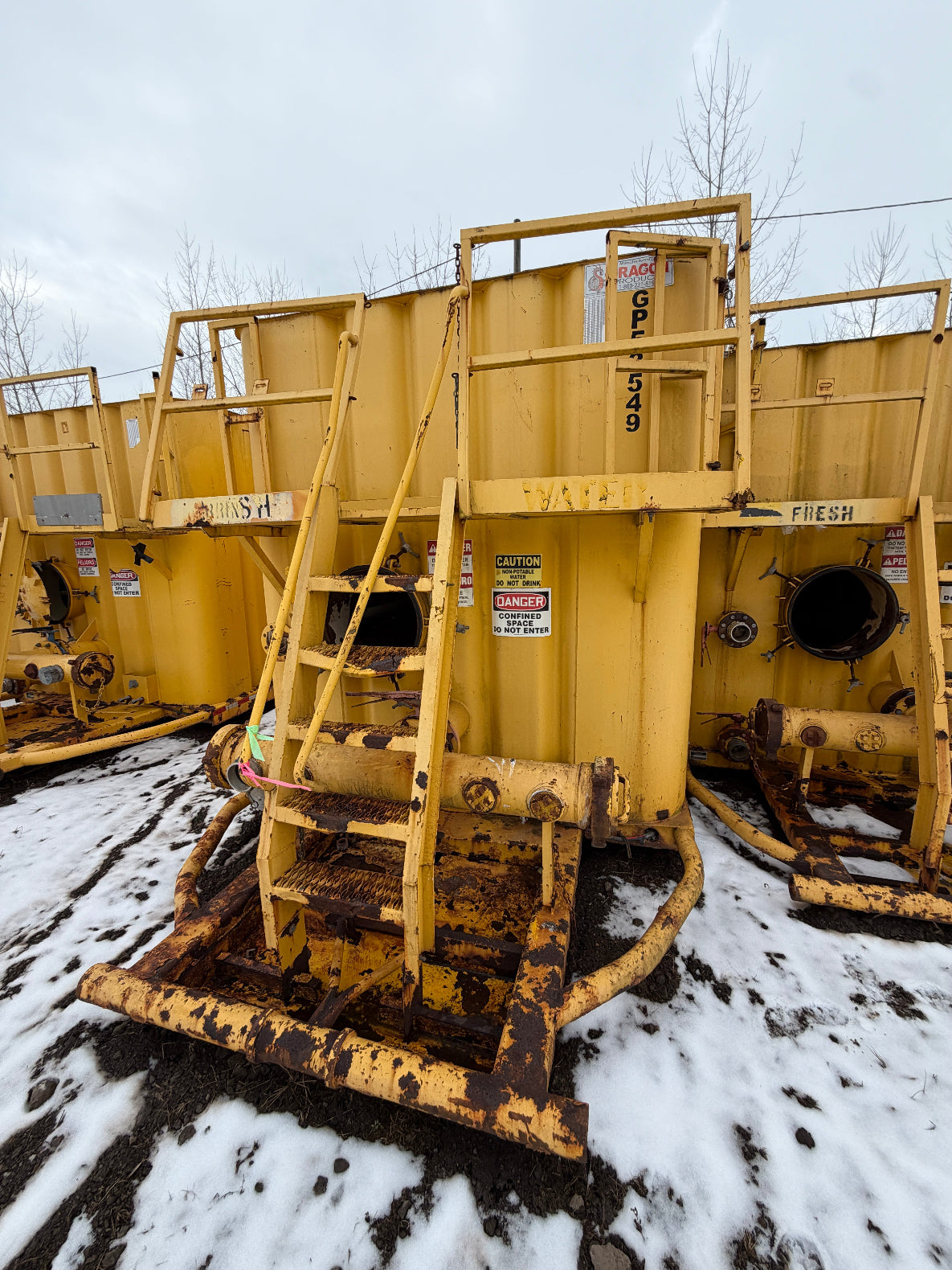 Dragon Flat Roof Frac Tank (GP53549) – FracTanks.com